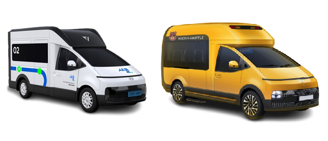 국내 최초 11인승 전기 중형 승합차 ‘CV1’ 공개